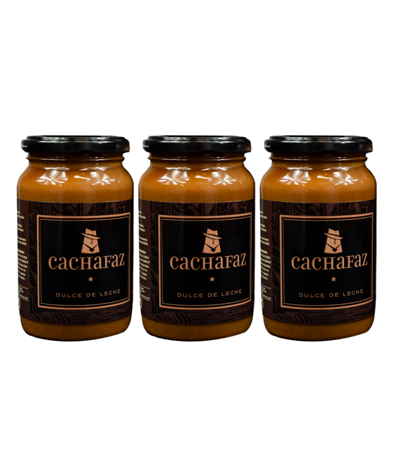 DULCE DE LECHE CACHAFAZ – 3 x 450g – Tango Imports